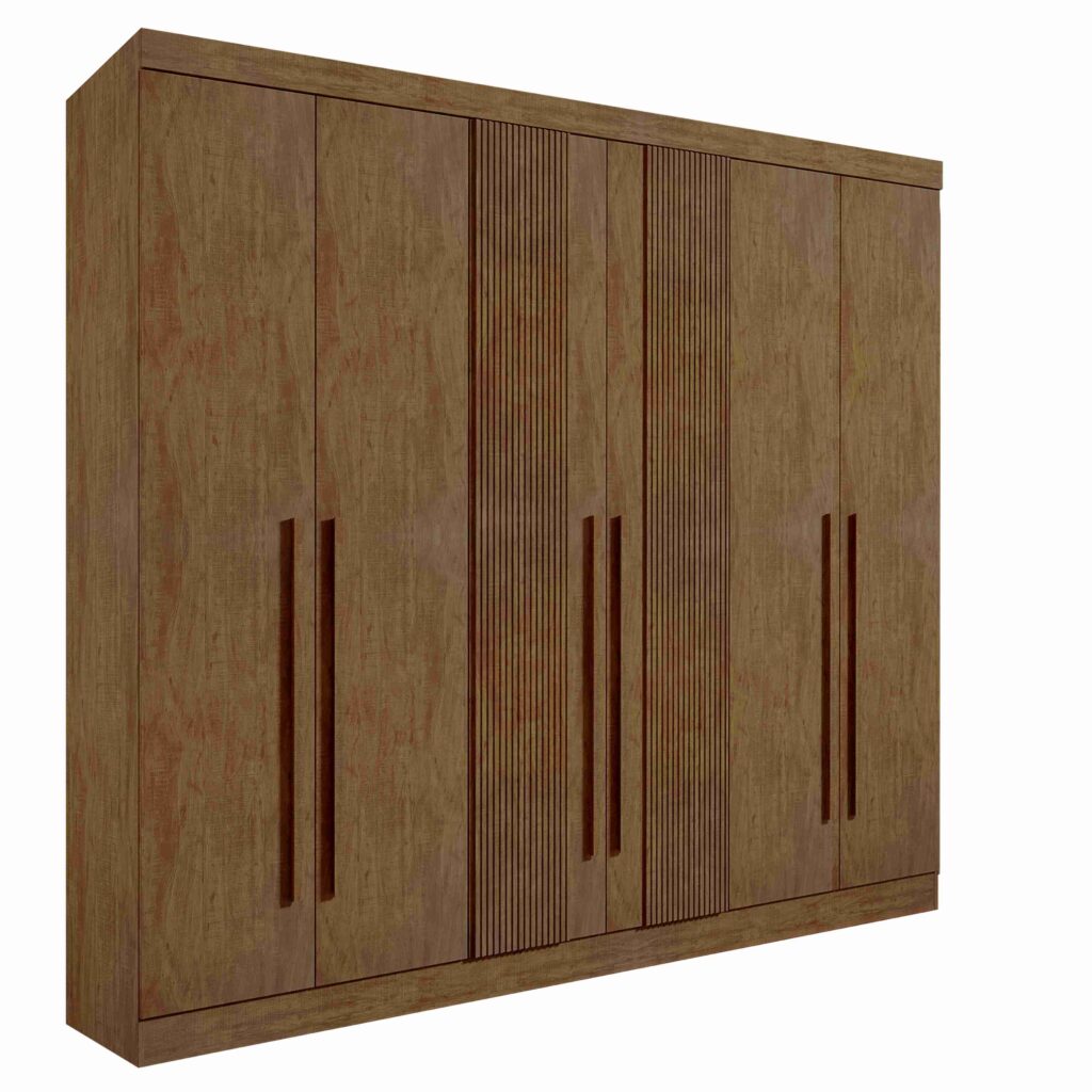 Roupeiro Da Vinci Plus Ripado 6P Larg 2,75M - D´Doro - CR magazine